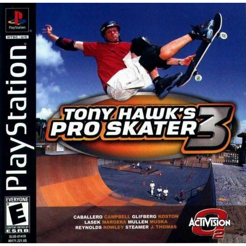 Tony Hawk's Pro Skater 3 PlayStation 1 | Shopee Brasil