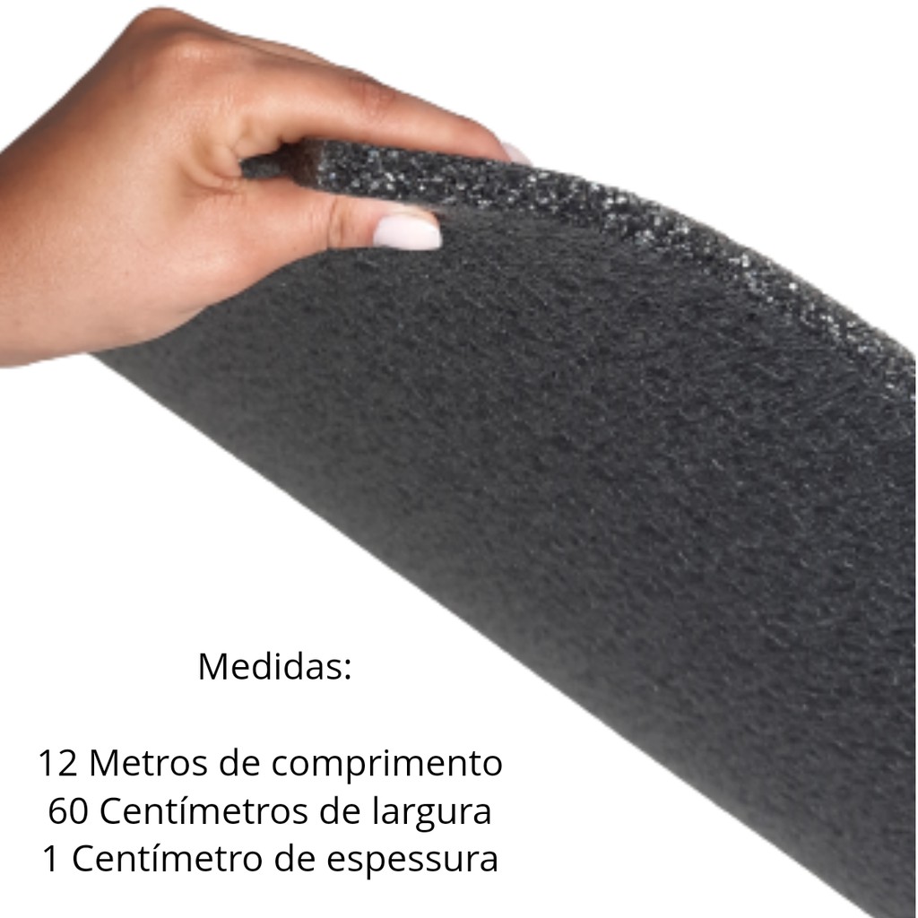 Espuma Ethafoam (EPE) 12metros X 60cm X 10mm. | Shopee Brasil