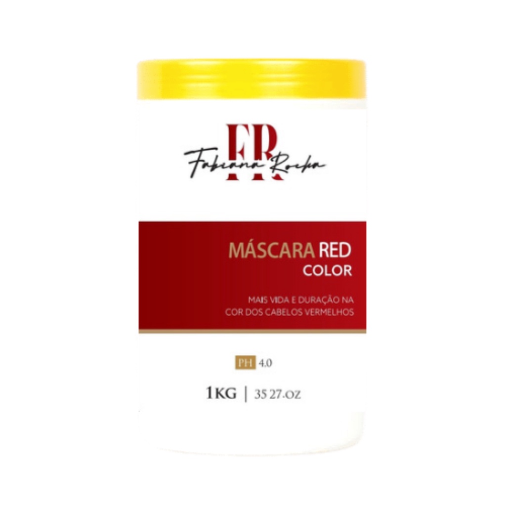 mascara red color nature intense mais durabilidade na cor do cabelo 1 ...
