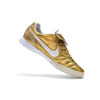 Tênis Nike Legend R10 Galvanizada FG Futebol Dourado | Shopee Brasil