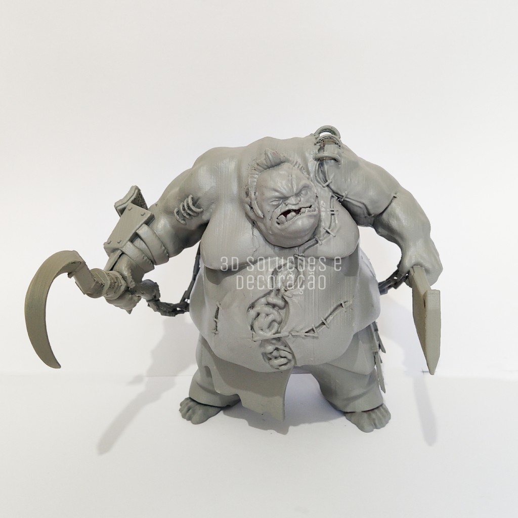 Pudge personagem herói Butcher jogo Dota impressao 3D | Shopee Brasil