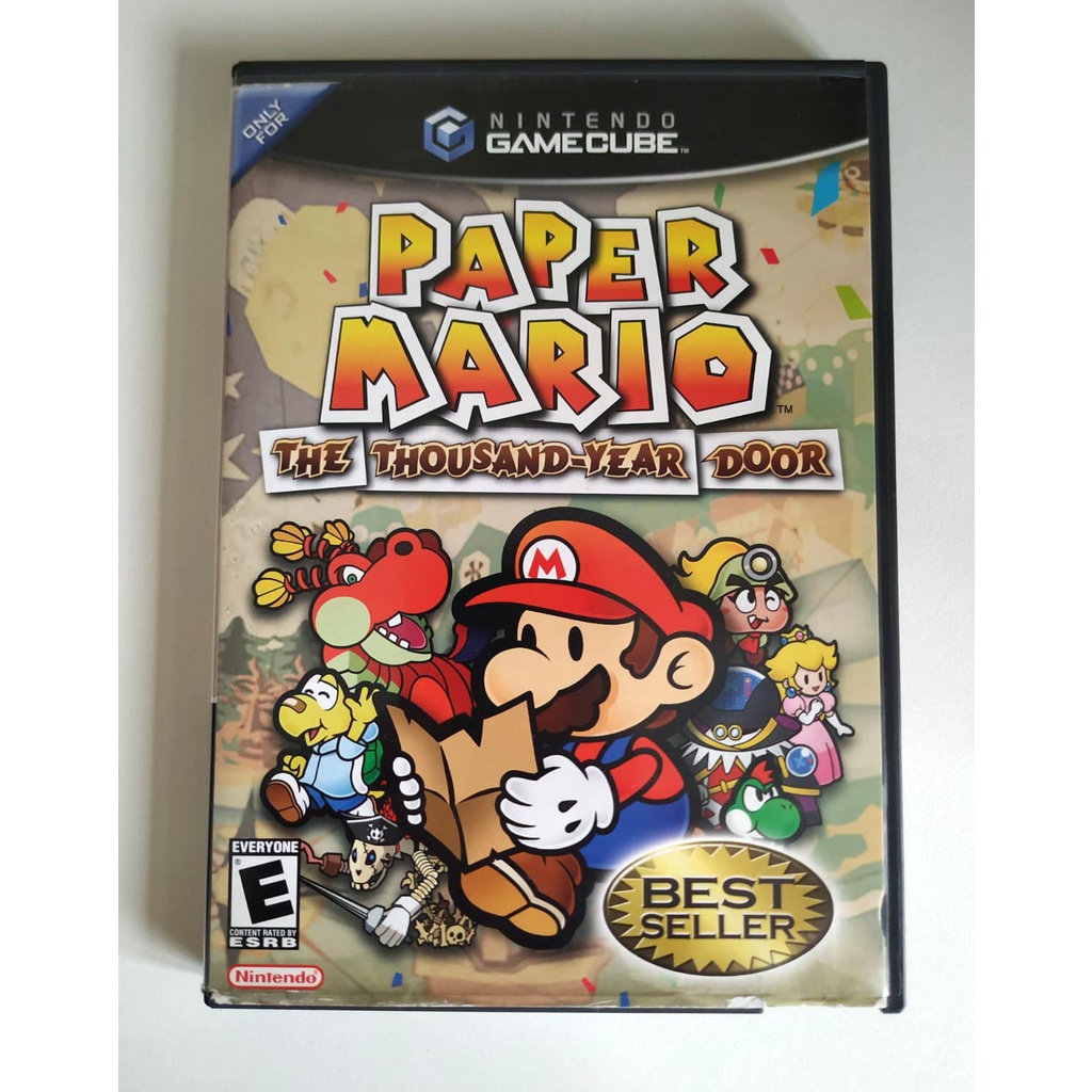 Paper mario the thousand year door - Gamecube | Shopee Brasil