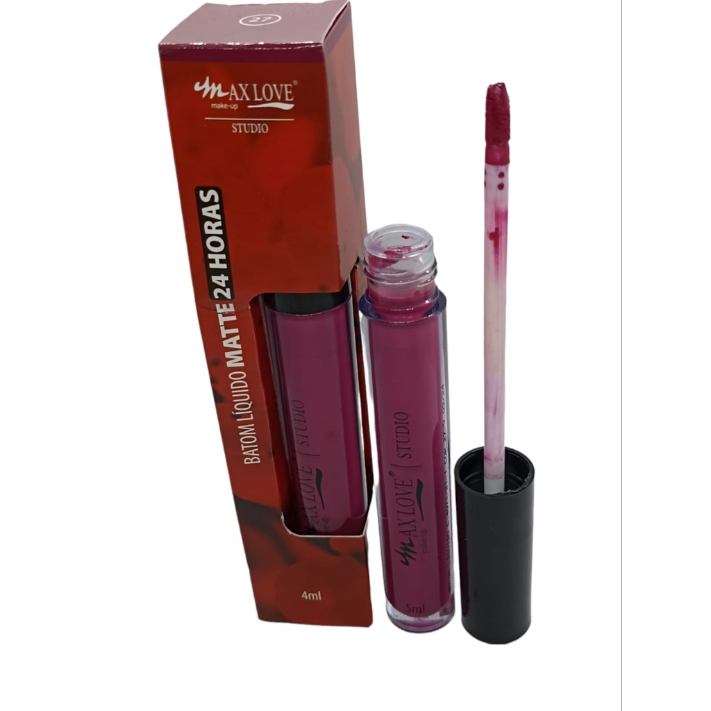 MAX LOVE BATOM LIQUIDO 27 4ML | Shopee Brasil