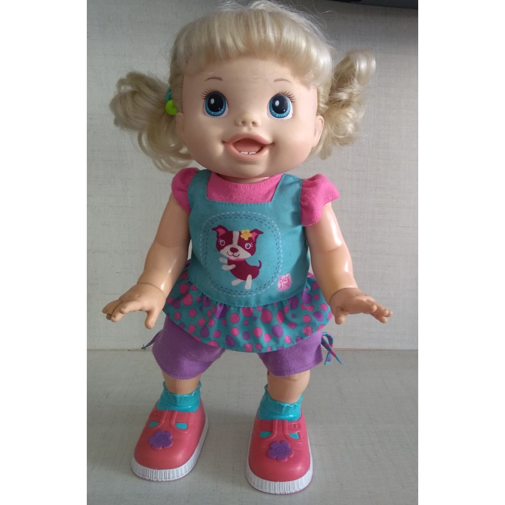 Boneca Baby Alive Aprendendo A Andar Rara Funcionando | Shopee Brasil