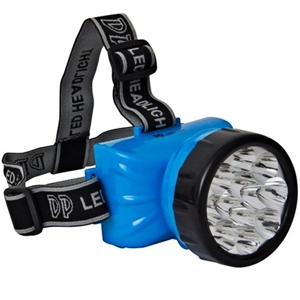 Lanterna De Cabeça 12 Leds Recarregável Dp 722b Caça Pesca | Shopee Brasil