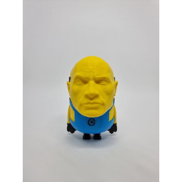 the rock versão minion "the rockion" em impressão 3d - Escorrega o Preço