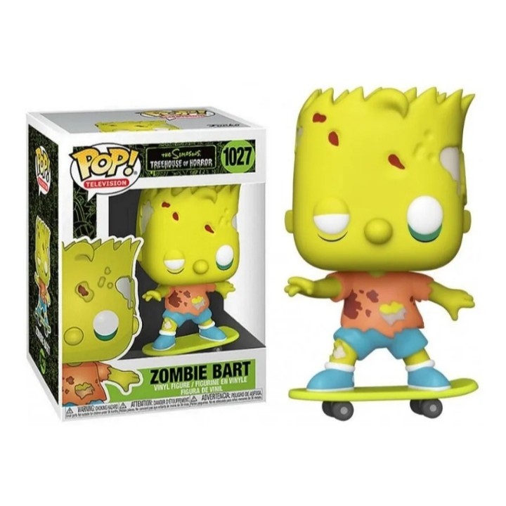 Funko Pop Os Simpsons Zombie Bart #1027 | Shopee Brasil