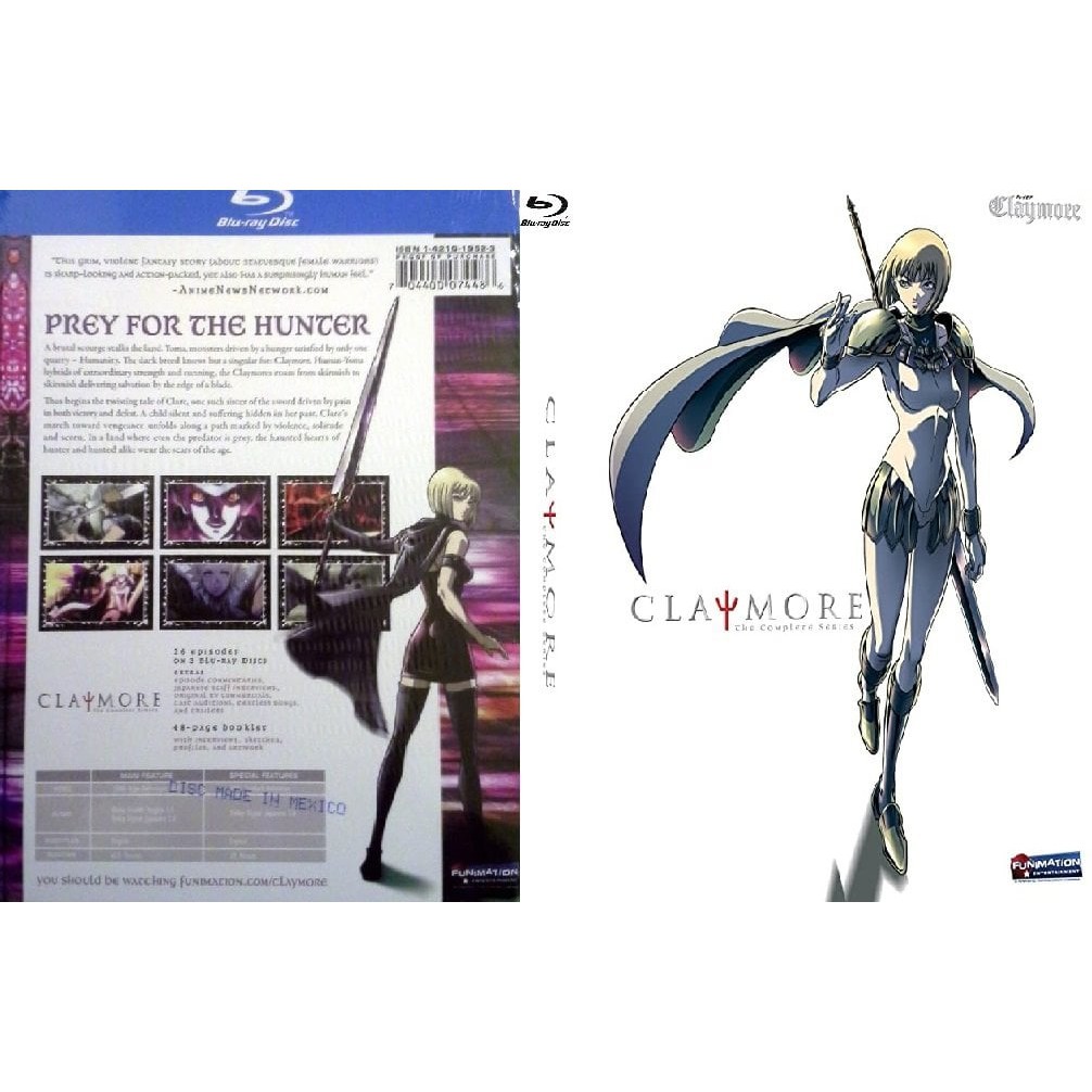 CLAYMORE BLURAY | Shopee Brasil