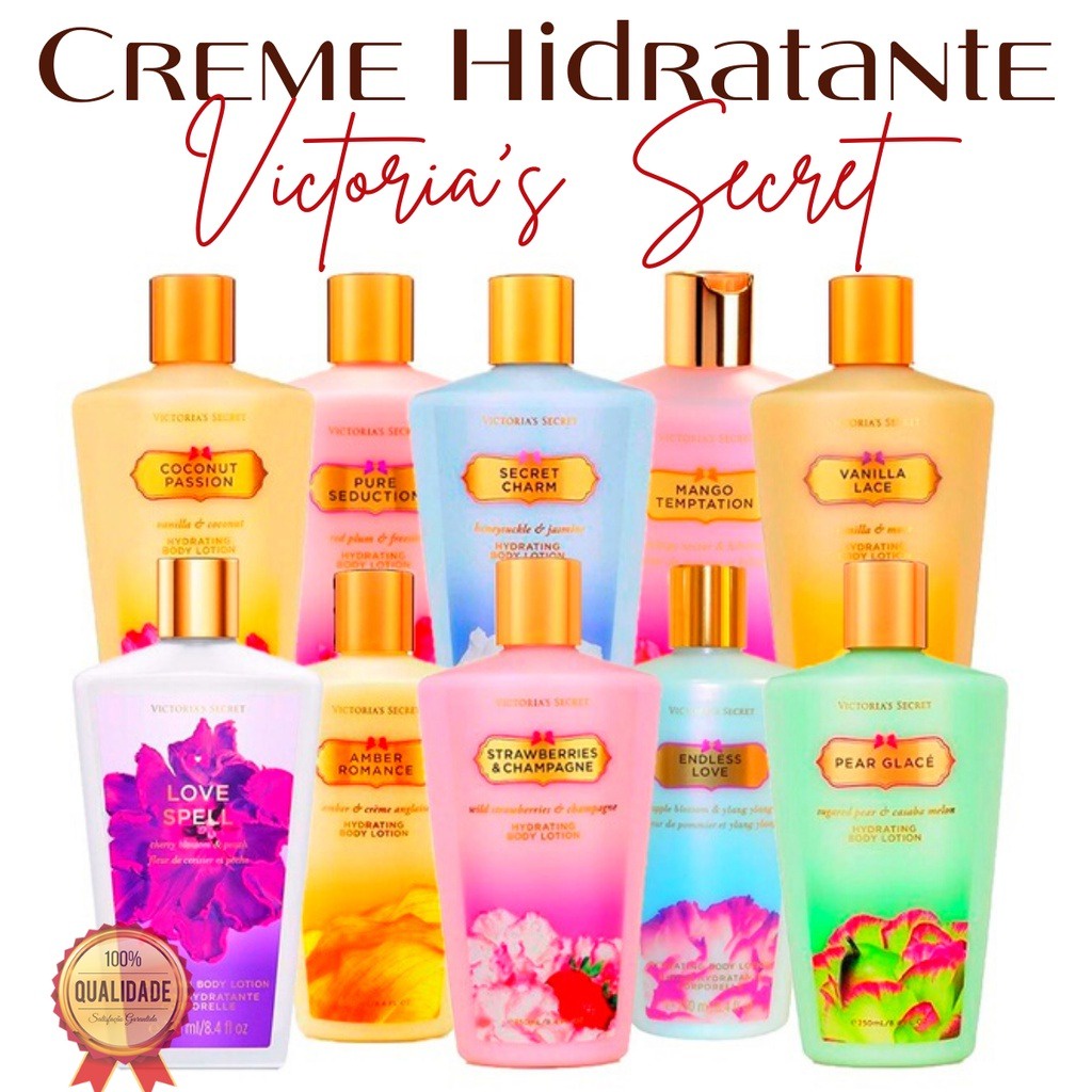Creme Hidratante VICTORIA''S SECRET 250 GRAMAS | Shopee Brasil