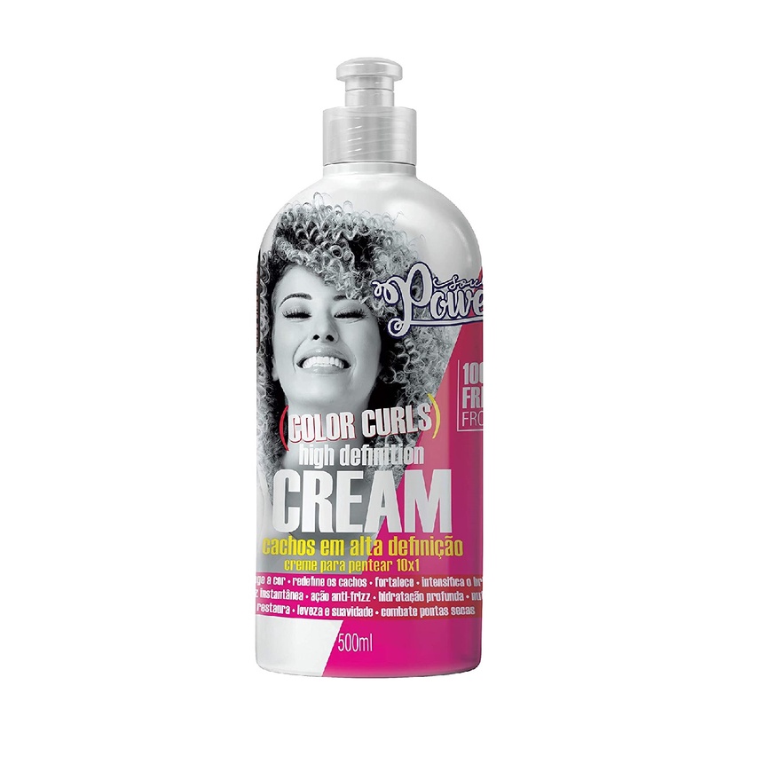 Soul Power Creme para Pentear Color Curls High 500ml | Shopee Brasil