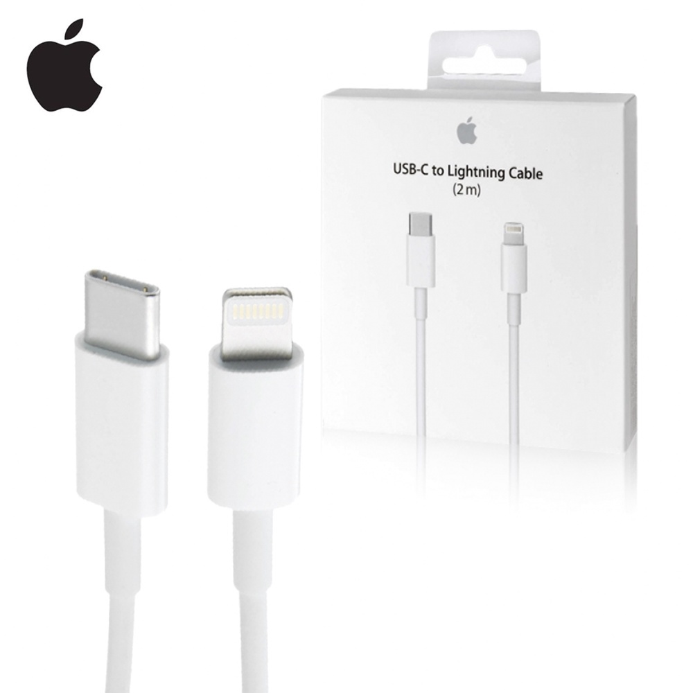 Cabo iPhone Apple Lightning USB Type C - 1 Metro | Shopee Brasil