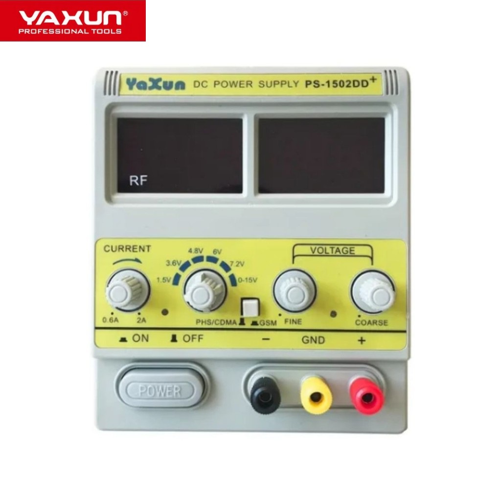 Fonte 1502dd+ Bancada Assimétrica Digital Yaxun 15v 2a Com Beep 110v ...