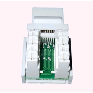Conector Femea Rj45 Keystone Cat 5e Branco Tomada 8 Vias - PIER ...