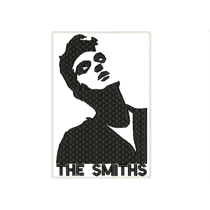 Patch Bordado Banda The Smiths back | Shopee Brasil