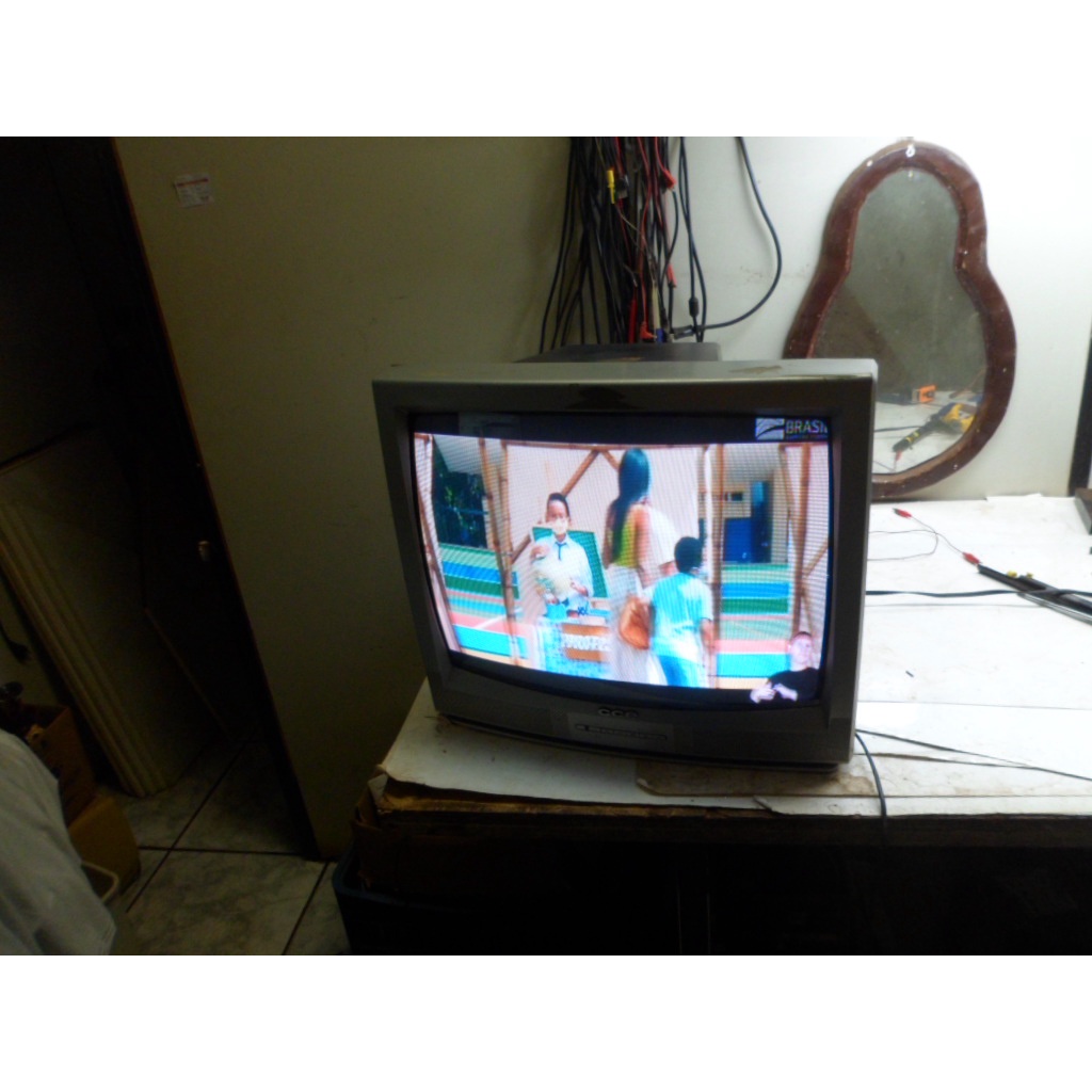 Tv Cce 20 Polegadas De Tubo Sem Controle Leia O Anuncio | Shopee Brasil
