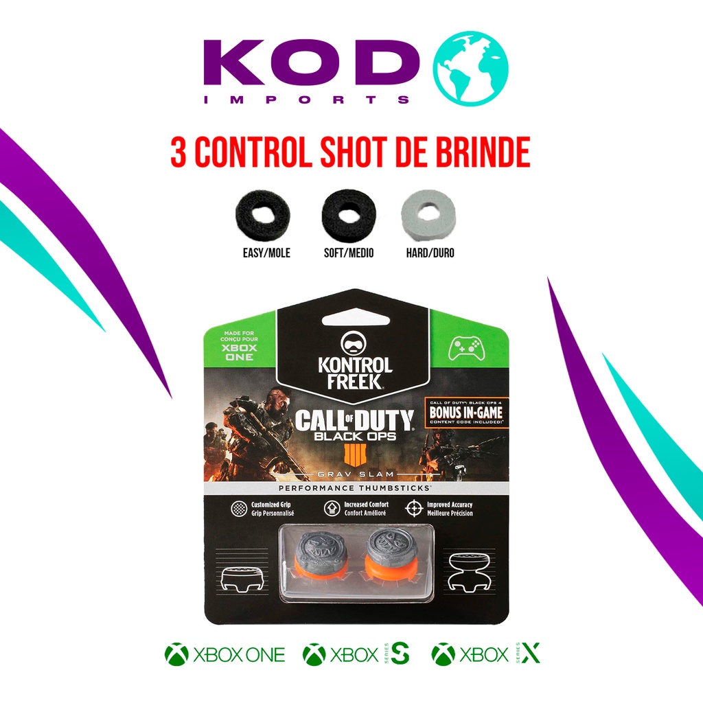 Kontrol Freek COD BO4 Para XONE/SERIES S/X + 3 Control Shot | Shopee Brasil