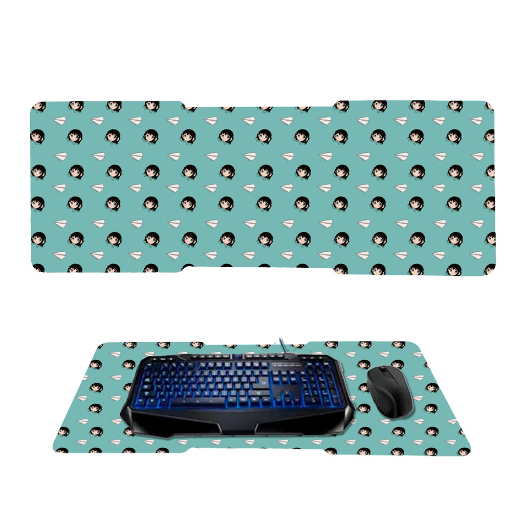 MOUSE PAD GAMER MUICHIRO TOKITO - DEMON SLAYER 28X75CM | Shopee Brasil