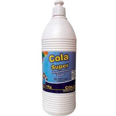Cola Branca 500g Super cola Colex Material escolar Cola de escola ...
