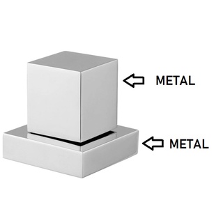 Acabamento Quadrado Luxo para Registro Pressão e Gaveta Padrão Deca 100 ...