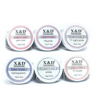 Gel X&d 15g Led Uv Gel para Unhas Xd Profissional Acrigel Alongamento ...