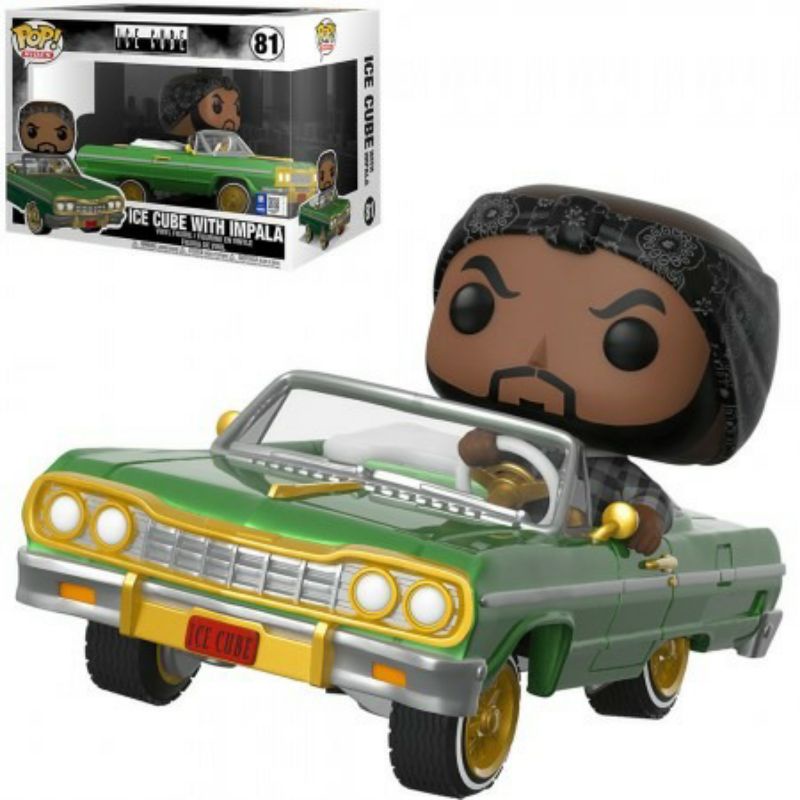 Funko Pop Rides Rocks Ice Cube - Ice Cube With Impala 81 | Shopee Brasil