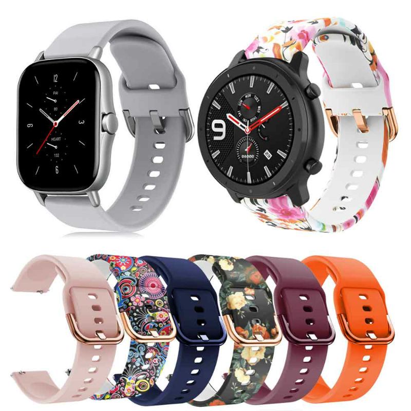 Pulseira de 20mm para Smartwatch Diversos Modelos e Cores | Shopee Brasil