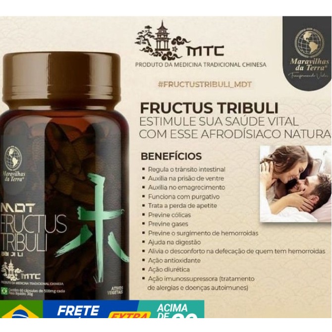 MDT Fructus Tribuli Medicina Tradicional Chinesa Saúde Sexual e Fígado ...