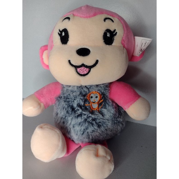 Macaquinha Rosa de plush | Shopee Brasil