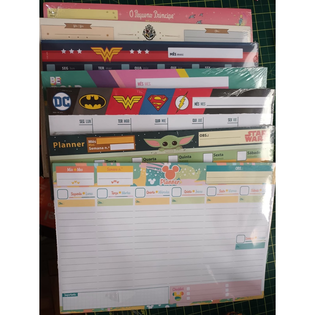 Planner Semanal A4 | Shopee Brasil