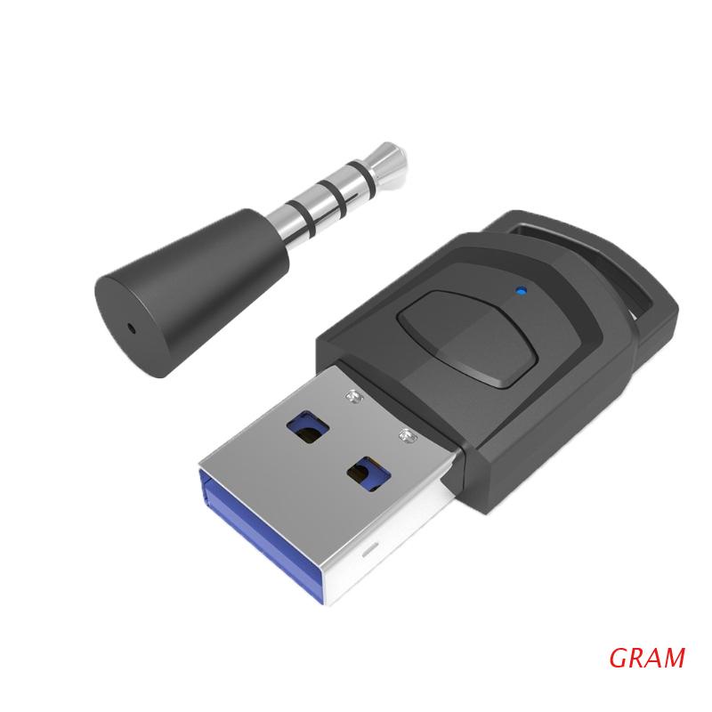 Receptor Transmissor Fone De Ouvido Sem Fio Bluetooth Para Ps5 Ps4 Pc