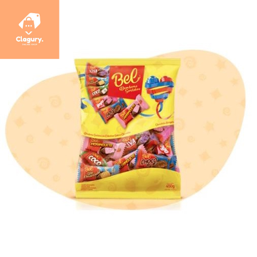 Bombons Sortidos Bel 450gr. | Shopee Brasil