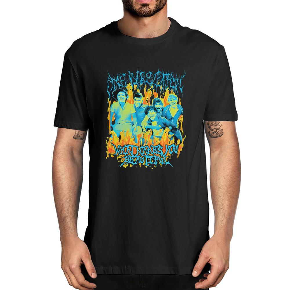 Engraçado Tshirt Heavy Metal One Direction Regulr 2021 Camiseta De ...