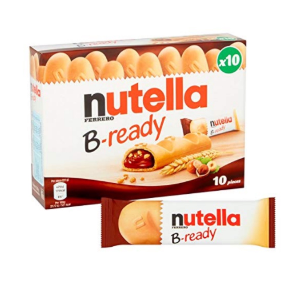 Chocolate Nutella B-ready 330 Gr - Caixa C/10 Unidades | Shopee Brasil
