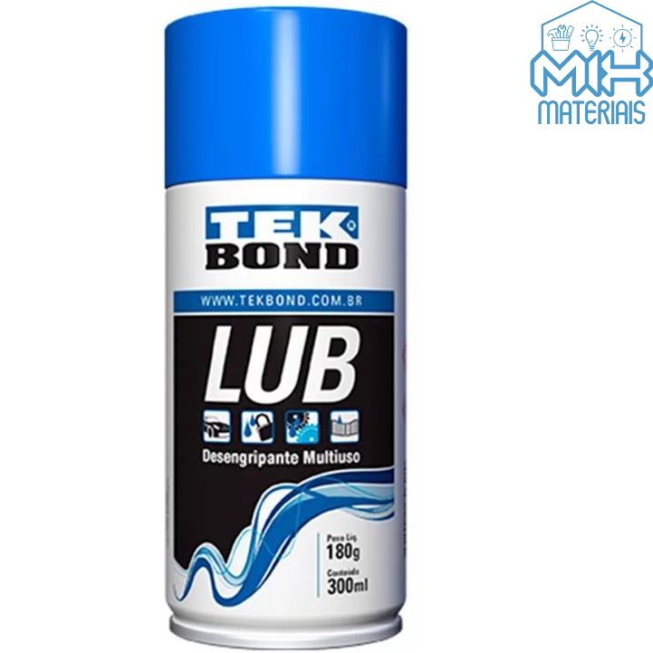 Desengripante Multiuso Tek Bond Lub 300ml | Shopee Brasil