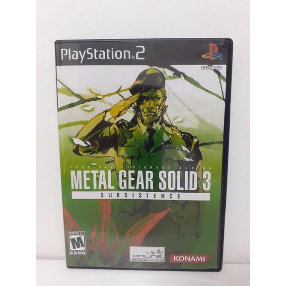 Metal Gear Solid 3: Subsistence (Disco 1 Subsistence Disc) e (Disco 2 ...