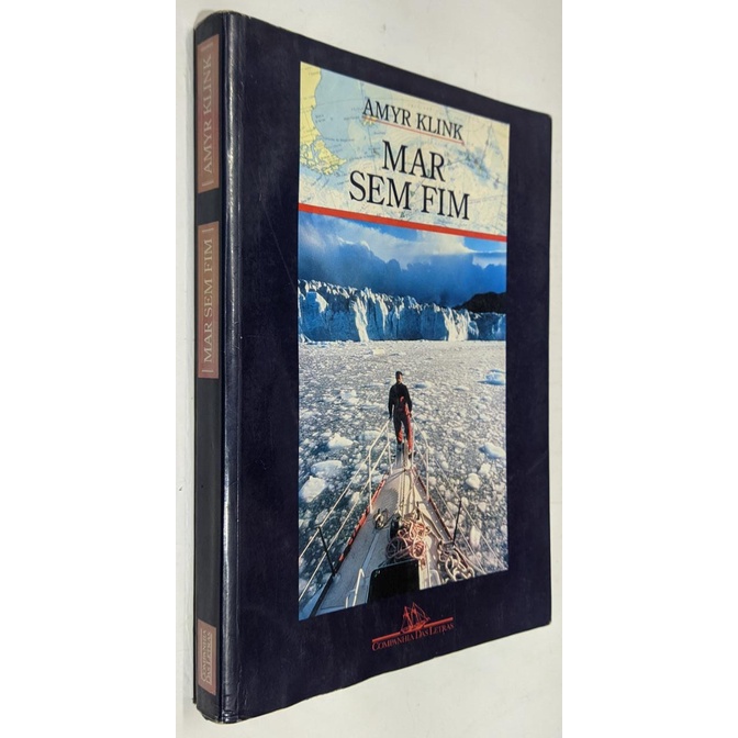 LIVRO - Mar sem Fim - Amyr Klink | Shopee Brasil