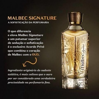 Perfume Malbec Signature 10ml Masculino | Shopee Brasil