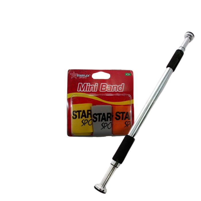 BARRA DE PORTA + KIT MINI BAND STARFLEX | Shopee Brasil