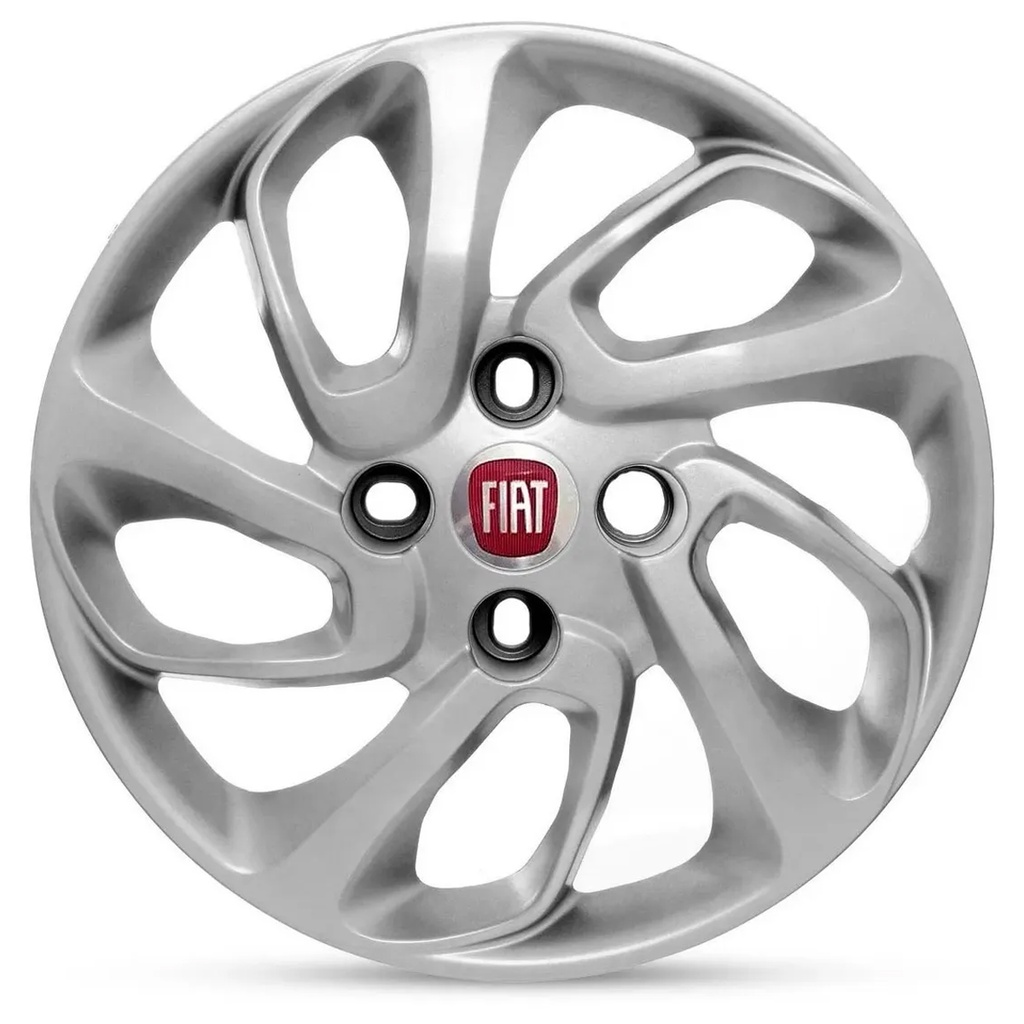 Calota Aro 14 Uno Attractive 2015 2016 Palio Siena C/ Emblema | Shopee Brasil