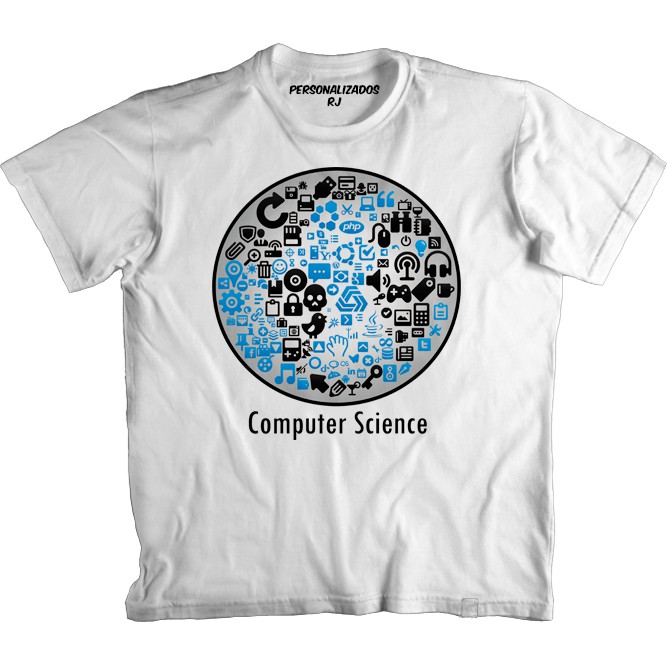 Camiseta Ciência da Computação 05 – CIENTISTA DA COMPUTAÇÃO ...