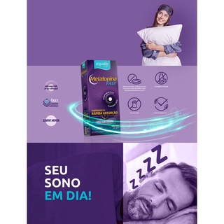 Melatonina Fast Sono Com 120 Comprimidos Equaliv | Shopee Brasil