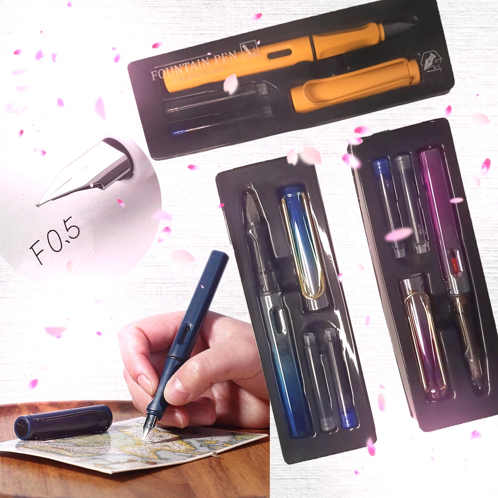 Caneta Tinteiro Platinum Riviere Ptr-200 F - Corre Que Ta Baratinho