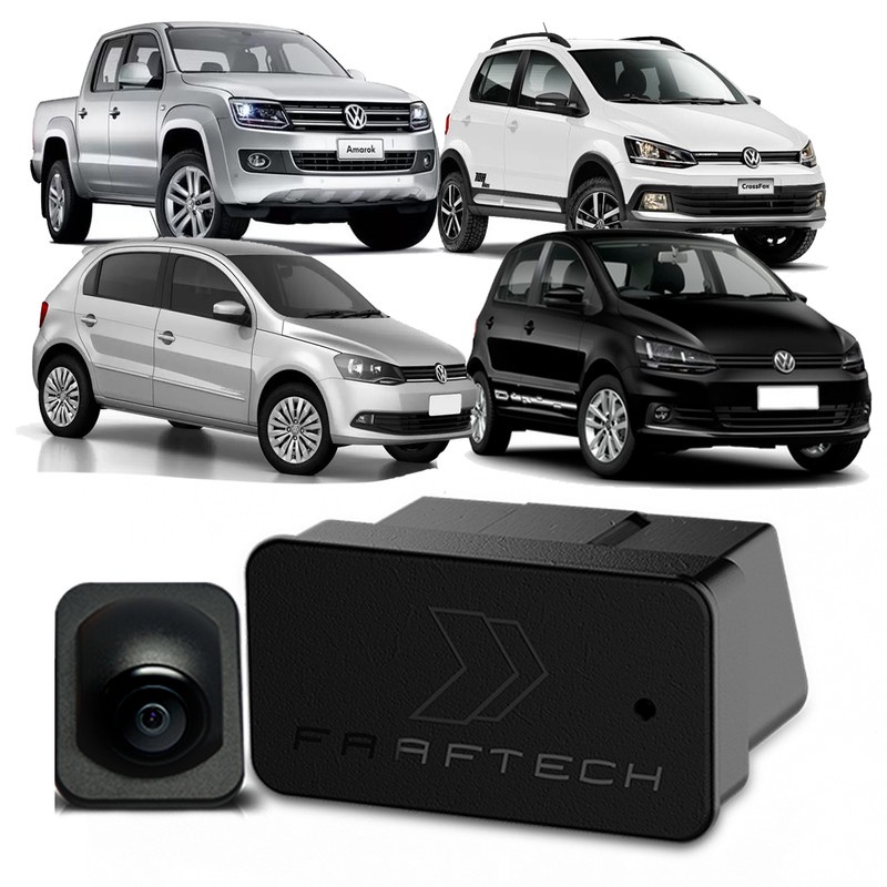 Interface Desbloqueio Câmera Ré Tela Amarok Gol Fox Crossfox | Shopee Brasil