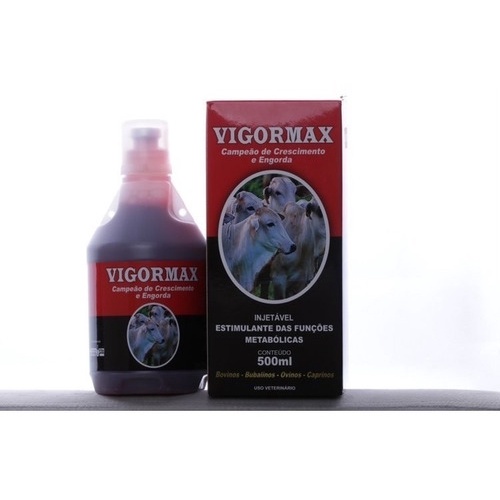 Vigormax Produtor De Engorda 500ml Kit C/ 6 Unidades | Shopee Brasil