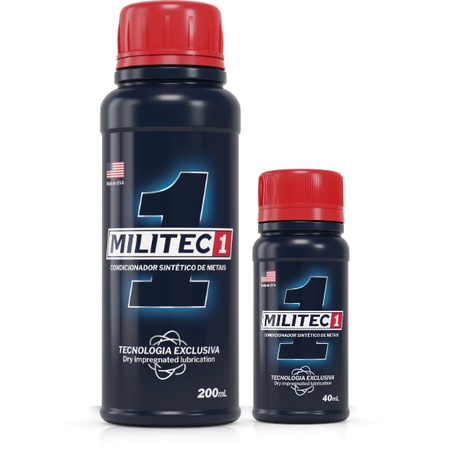KIT Militec 1 Condicionador de Metais Original 200 Ml + Militec Moto 40 ...