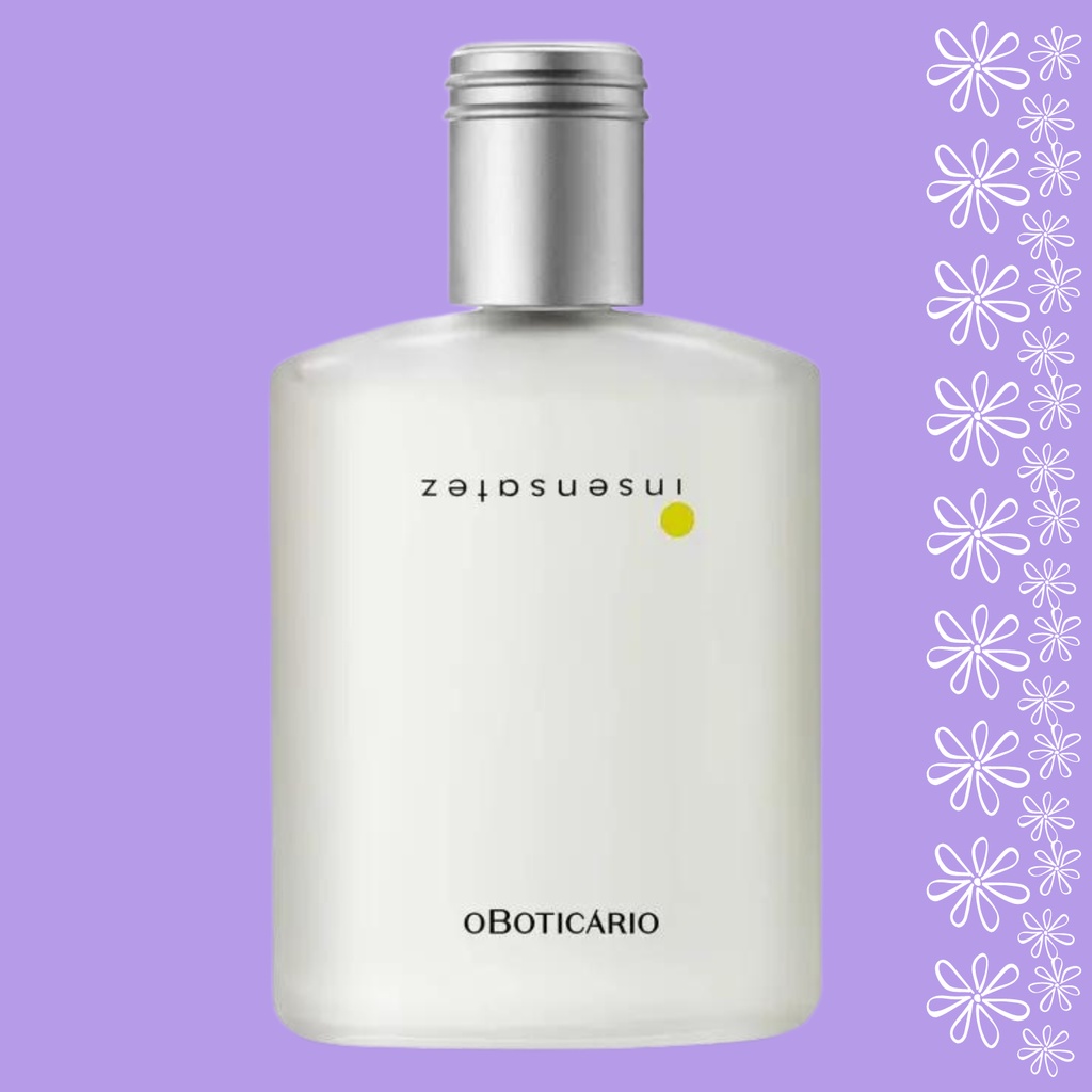 Perfume Insensatez Desodorante Colônia 100ml O Boticario | Shopee Brasil
