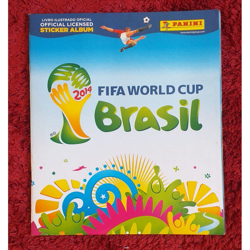 LIVRO OFICIAL ILUSTRADO FIFA WORLD CUP BRASIL 2014 | Shopee Brasil