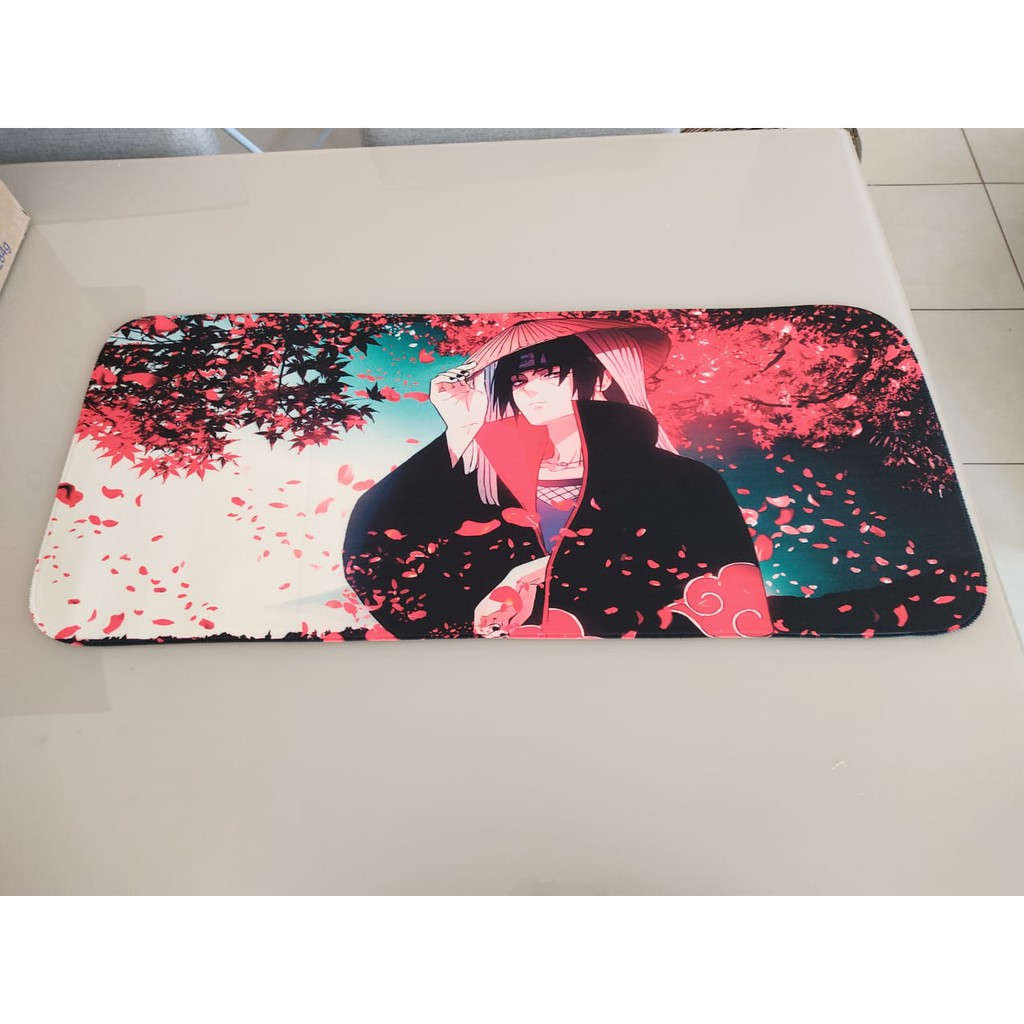 Mouse Pad Gamer Naruto Itachi Uchiha Grande Extra Grande 90x40 ...
