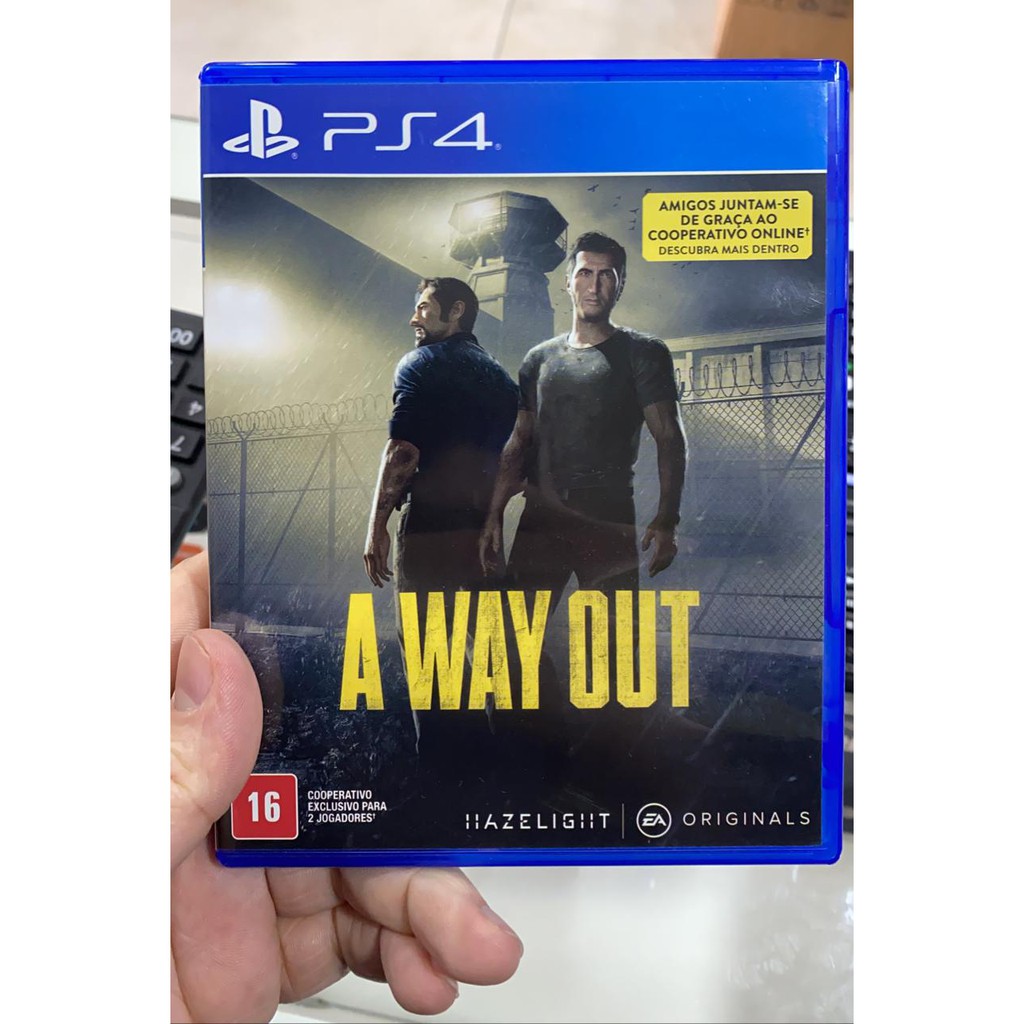 PS4 A WAY OUT (SEMINOVO) | Shopee Brasil