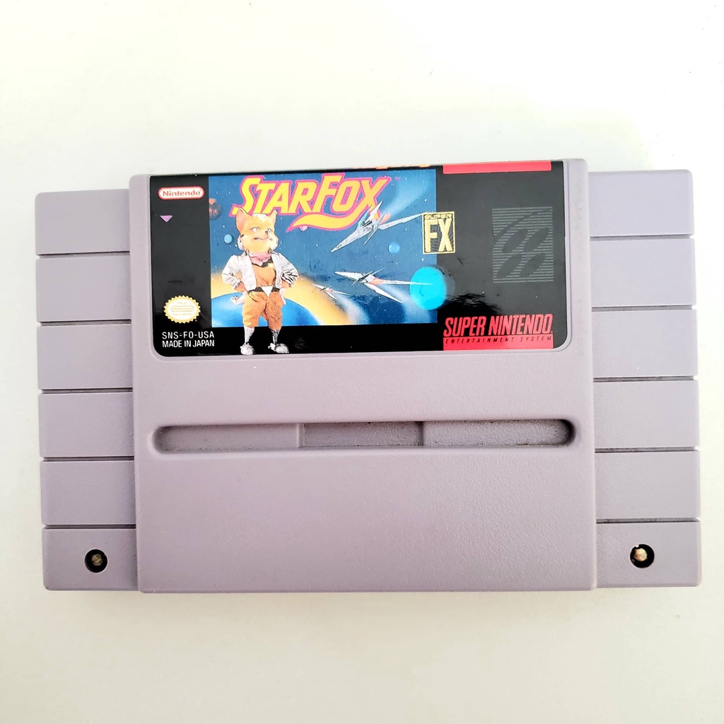 Star Fox Super Nintendo SNES Original - Escorrega o Preço